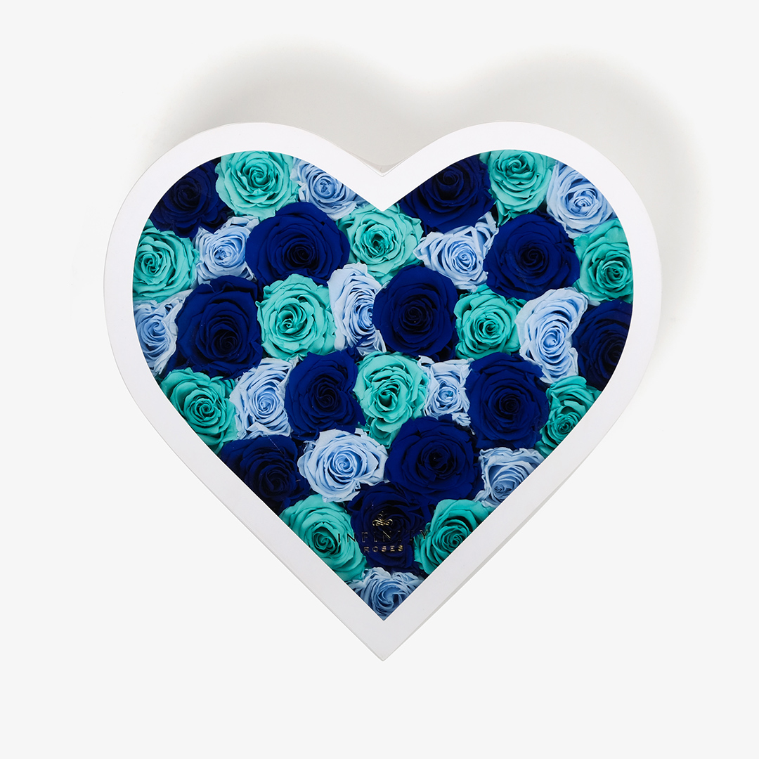 Infinity Roses | Large Square Ombre