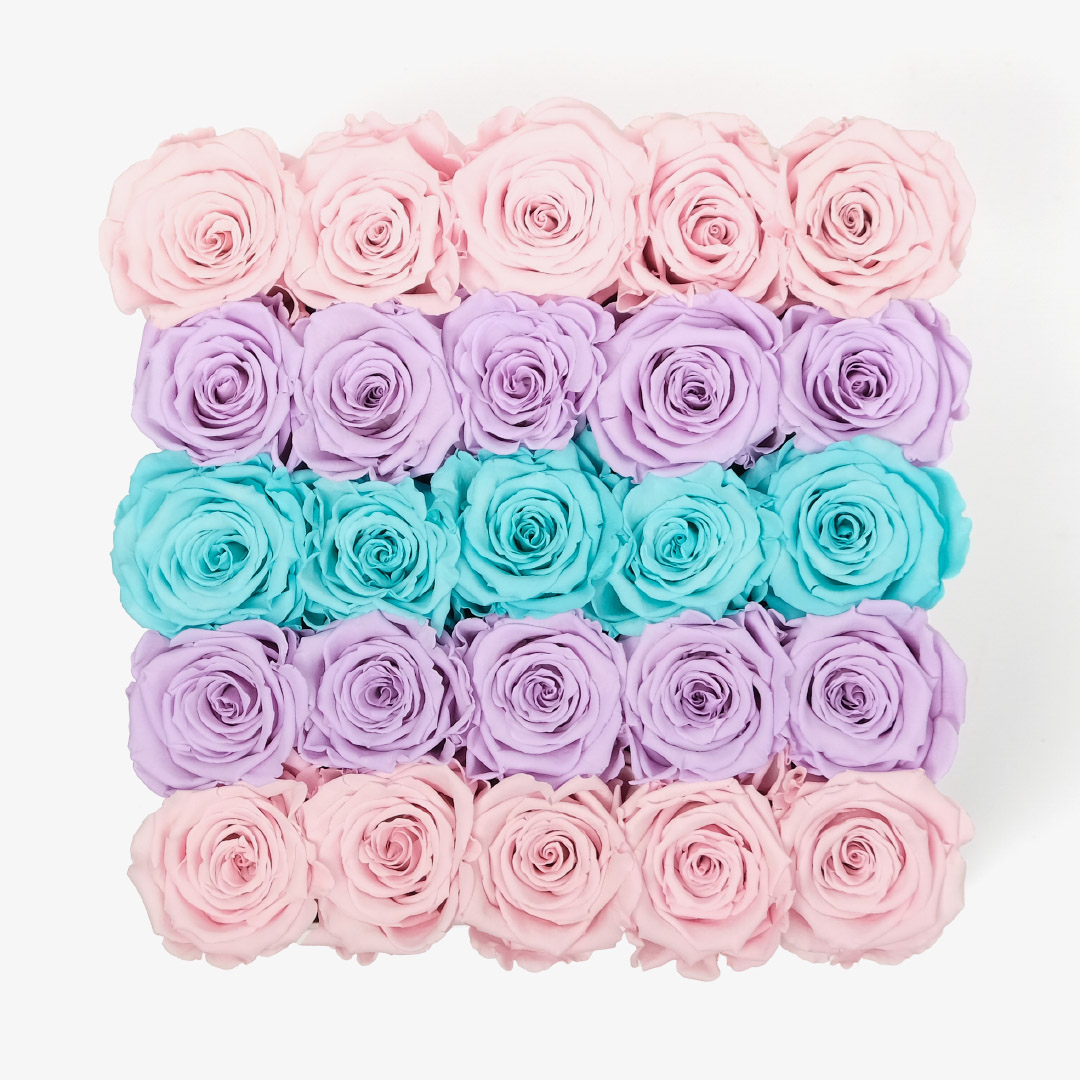 Infinity Roses | Large Square Ombre