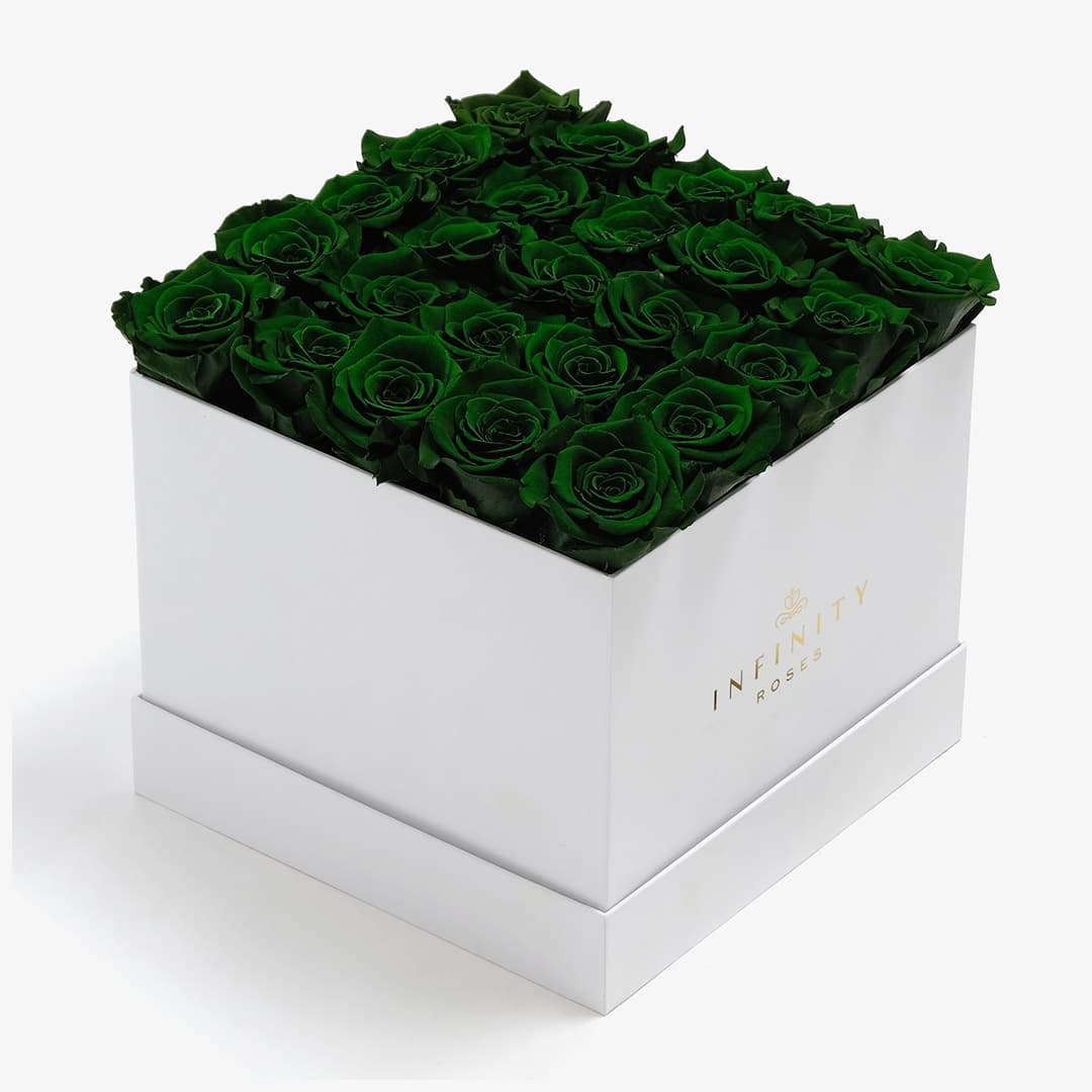 Infinity Roses | Large Square box